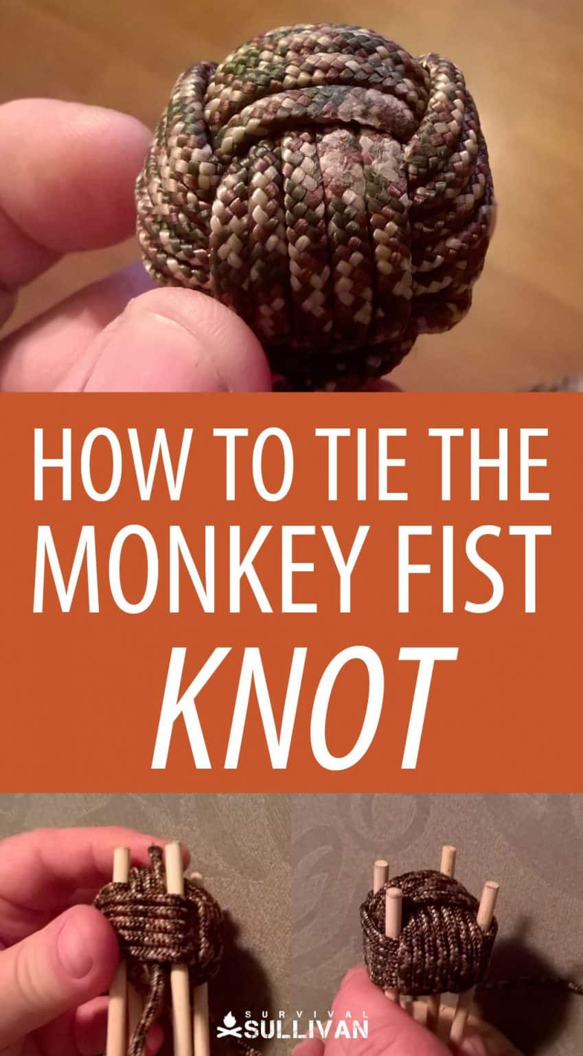 How to Tie the Monkey Fist Knot