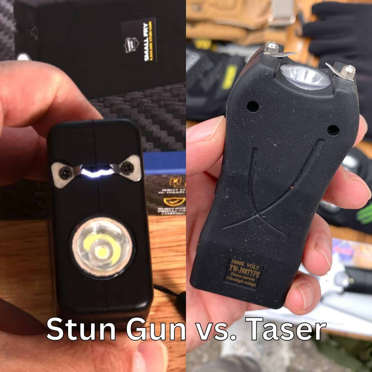 7 Differences Between Stun Guns and Tasers